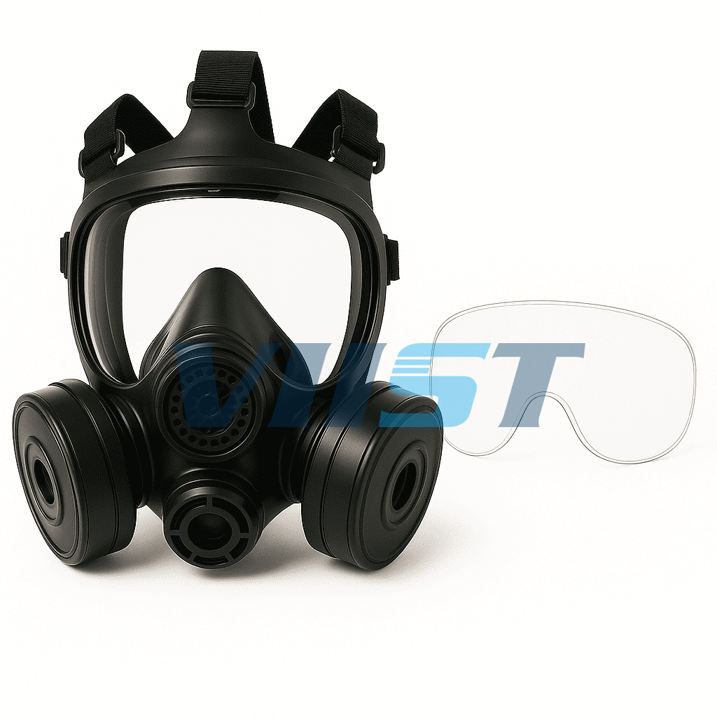 Gas Mask Visor - VIIST | Precision Optical Components Manufacturer ...